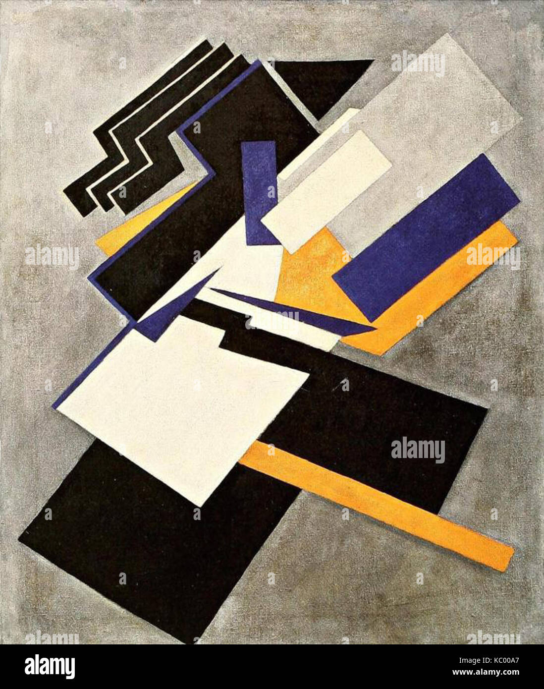 Suprematism, a key art movement, is exemplified in this work by Russian ...