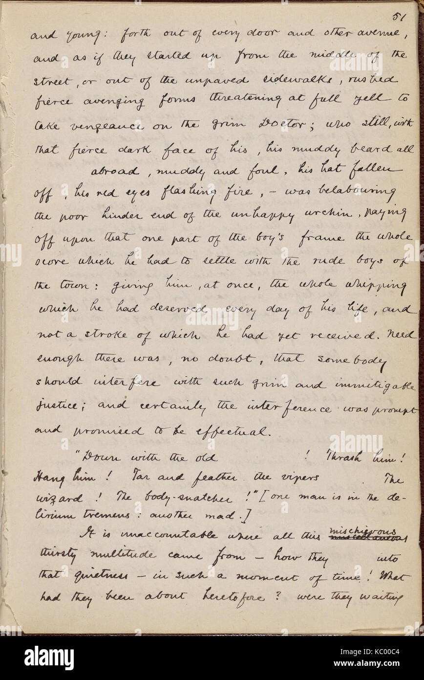 (Doctor Grimshawe's Secret). Chapters 1 7 in the hand of Julian ...