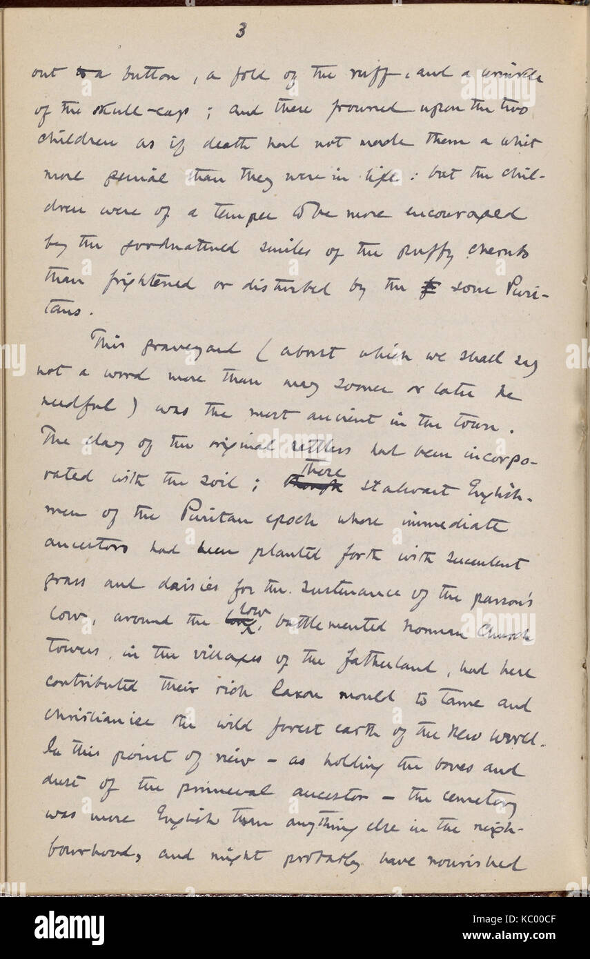 (Doctor Grimshawe's Secret). Chapters 1 7 in the hand of Julian ...