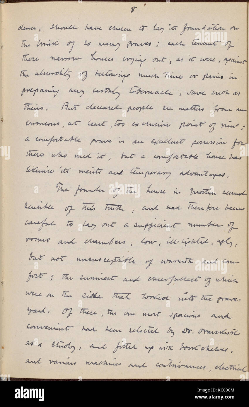 (Doctor Grimshawe's Secret). Chapters 1 7 in the hand of Julian ...