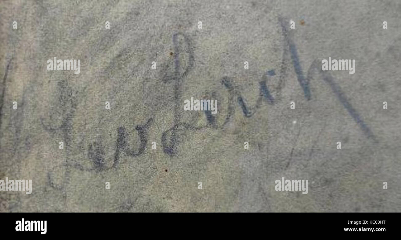 Lev Lerch signatura Stock Photo - Alamy