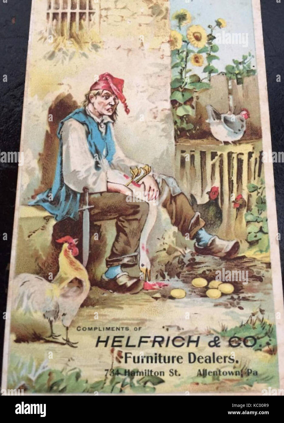 1897 Helfrich & Co Allentown PA Stock Photo - Alamy