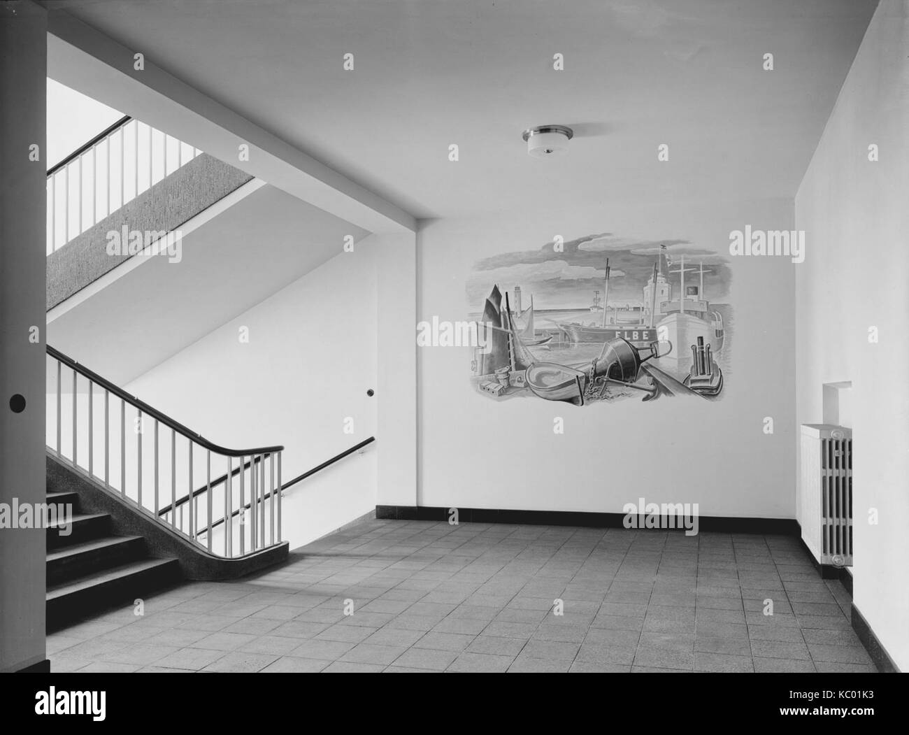 HANSif491 Schule Veddel Stock Photo - Alamy