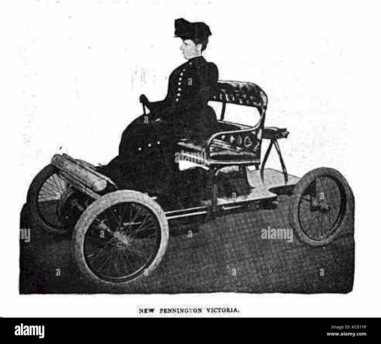 1898 Pennington Raft Victoria ad picture Stock Photo - Alamy