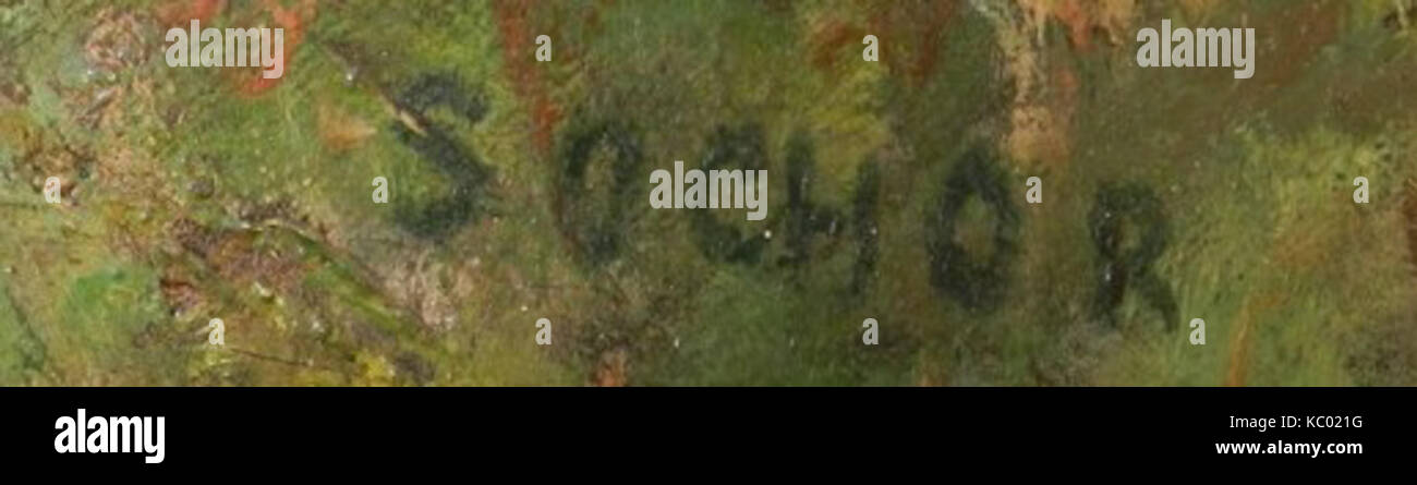 Vaclav Sochor signatura Stock Photo - Alamy