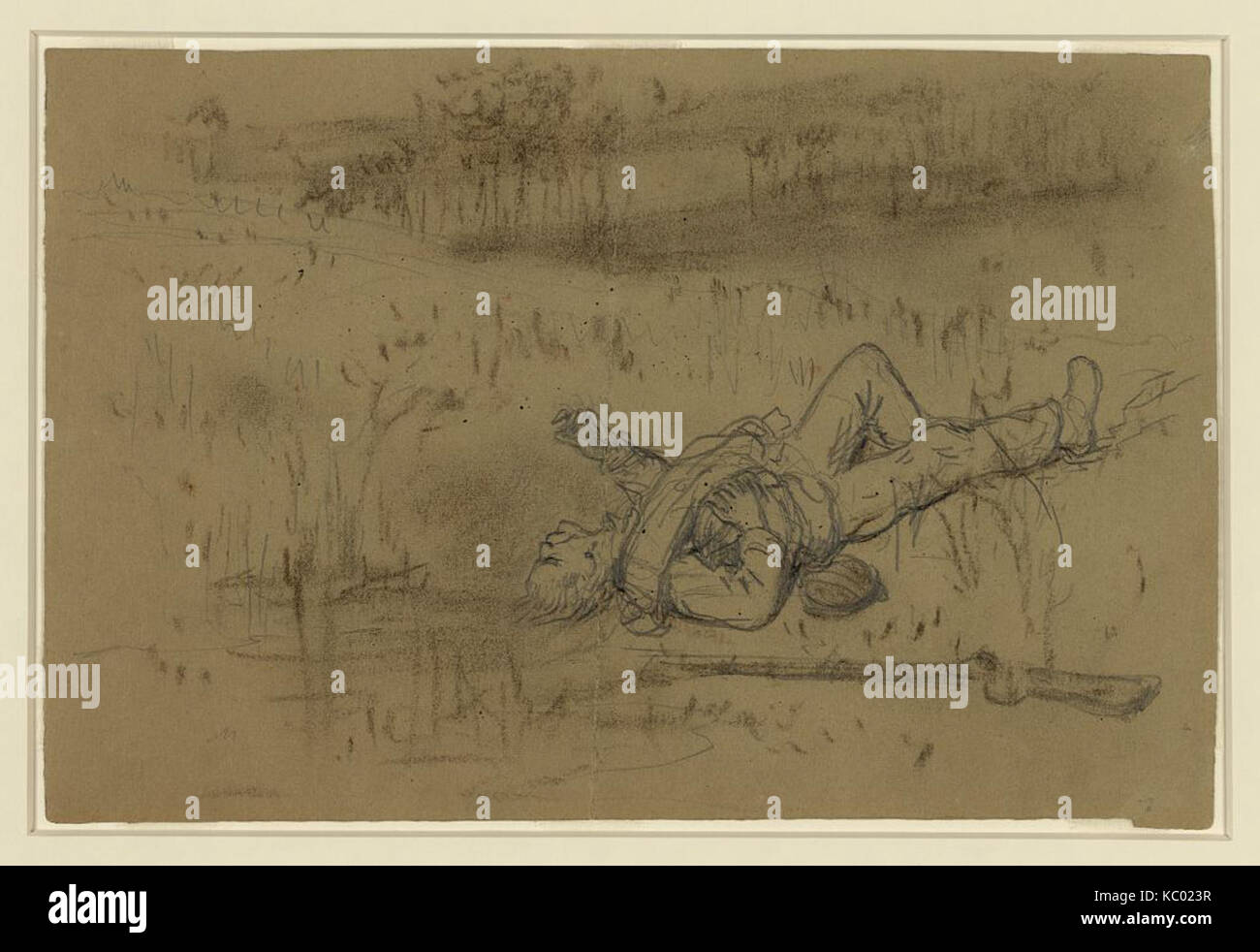 A dead soldier Stock Photo - Alamy