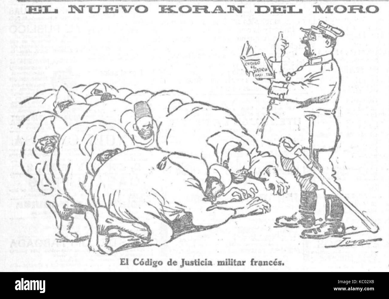 El nuevo Koran del moro, de Tovar, Heraldo de Madrid, 25 de abril de ...