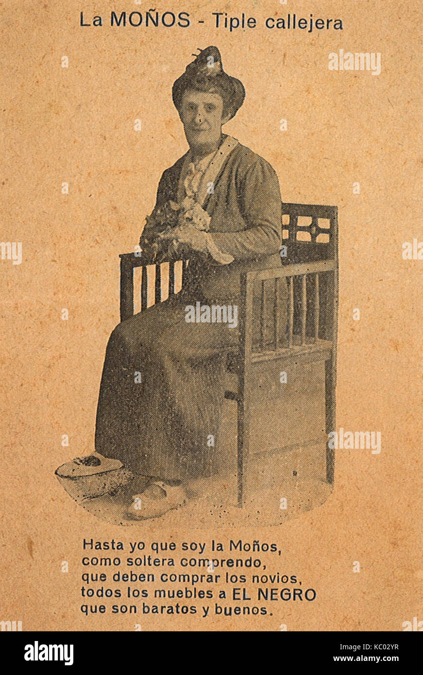 Dibuix publicitari de la Monyos Stock Photo - Alamy