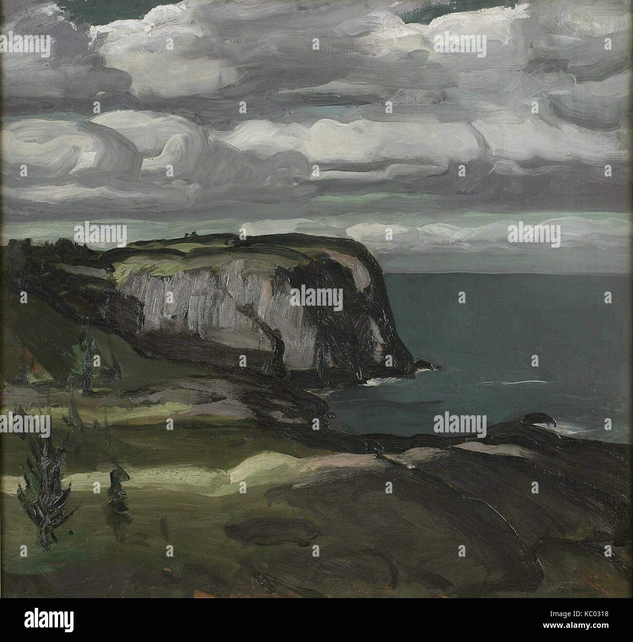 'Three Rollers' by George Bellows, a notable work of American realism ...