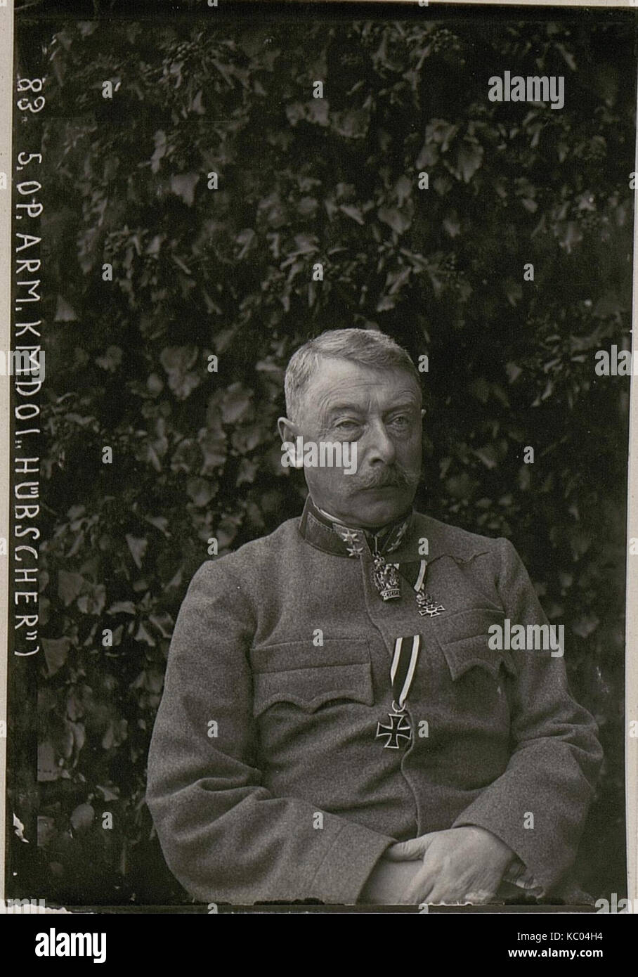 Exzellenz feldmarschall leutnant schneider von manns au hi-res stock ...