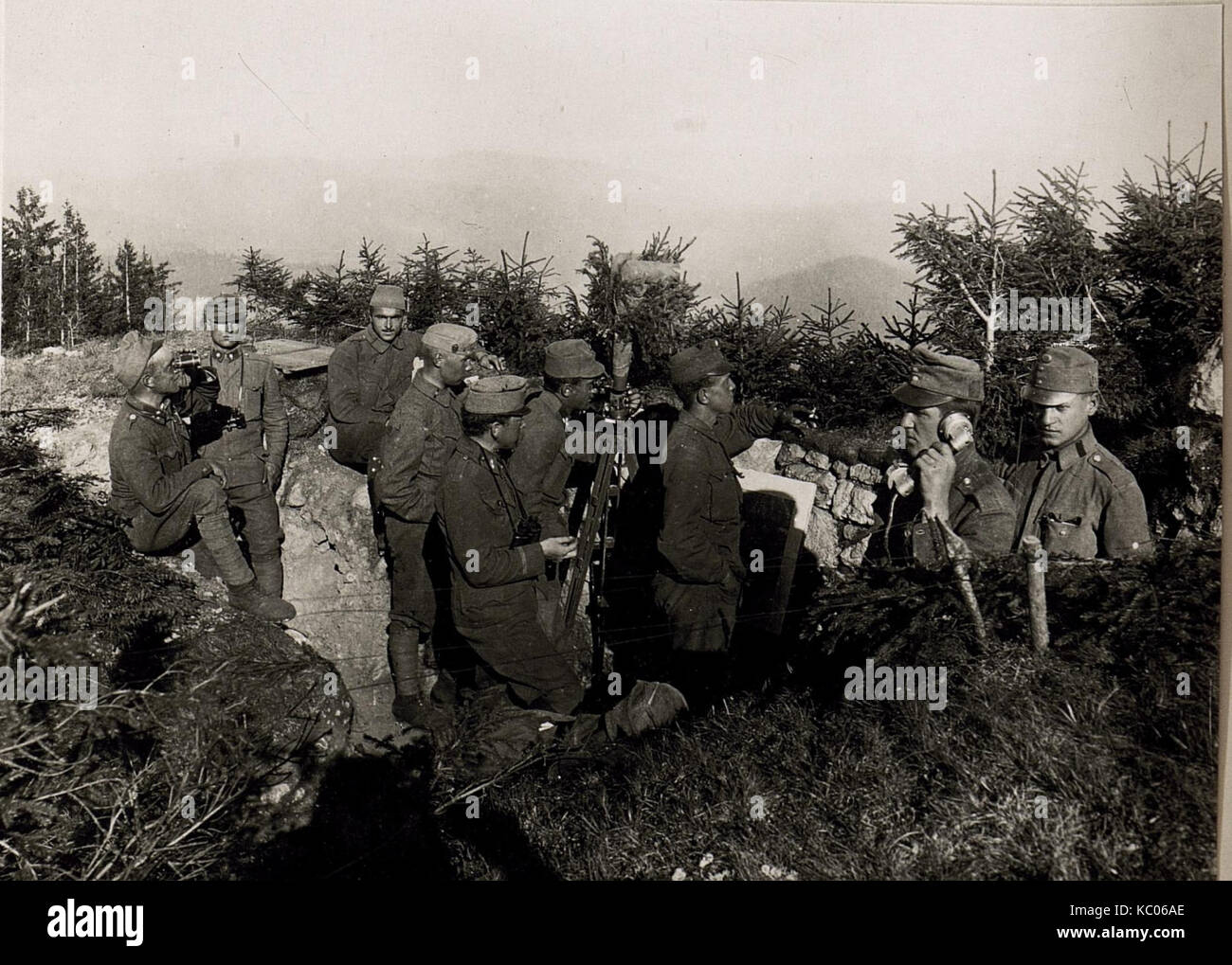 This World War I-era drawing, part of the Europeana Collections 1914 ...
