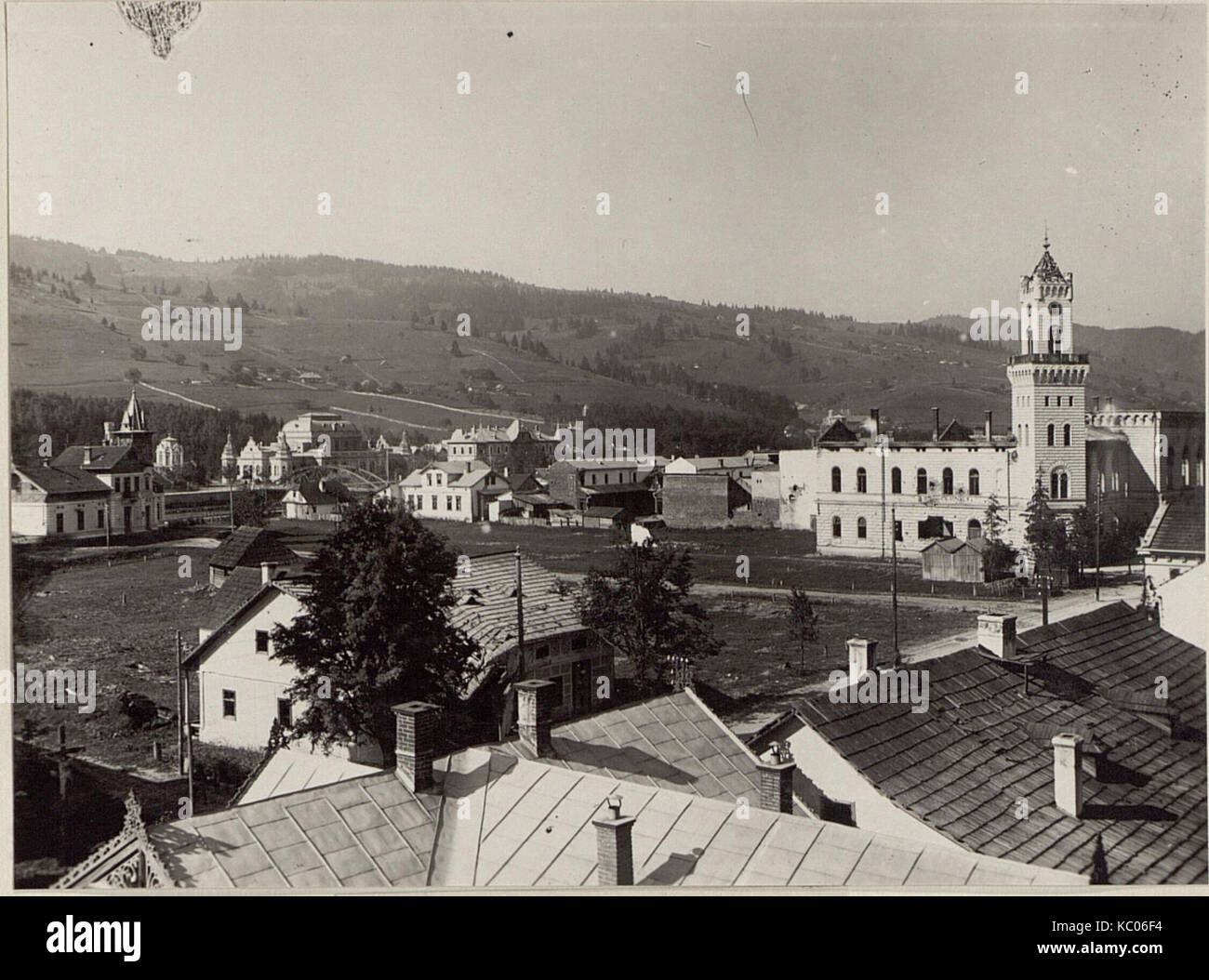 Dorna Watra, Rathaus (BildID 15719245 Stock Photo - Alamy