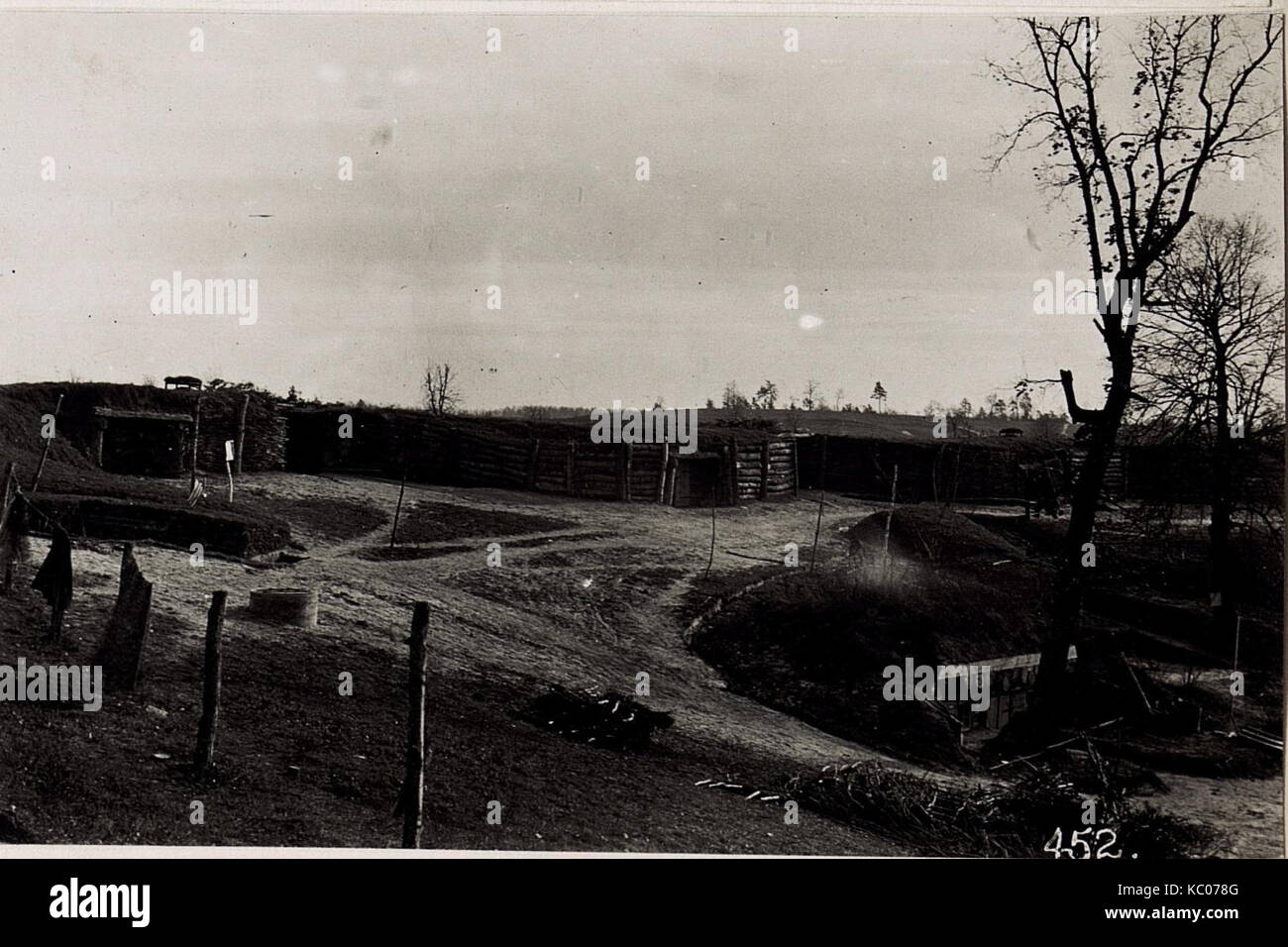 This illustration depicts the position of the Field Artillery Regiment ...