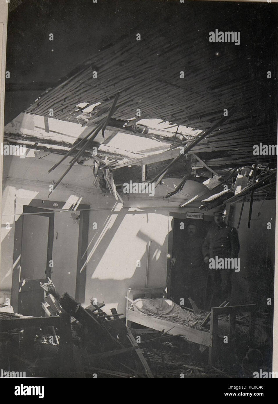 An image of the Feldspital (Field Hospital) in Feltre, Italy, dating ...