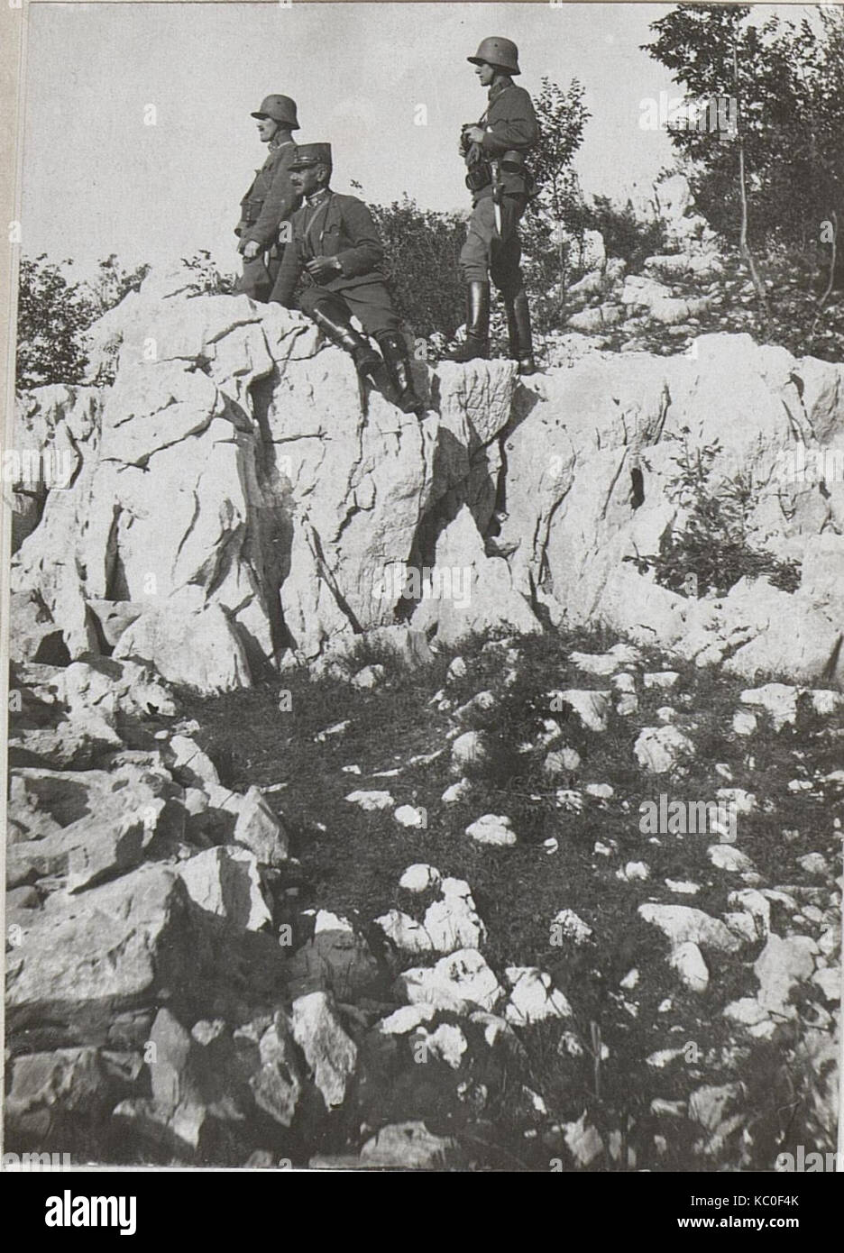 Brigadier Beobachtung am Bainsizzaplateau 25.9.17. (BildID 15605613 ...