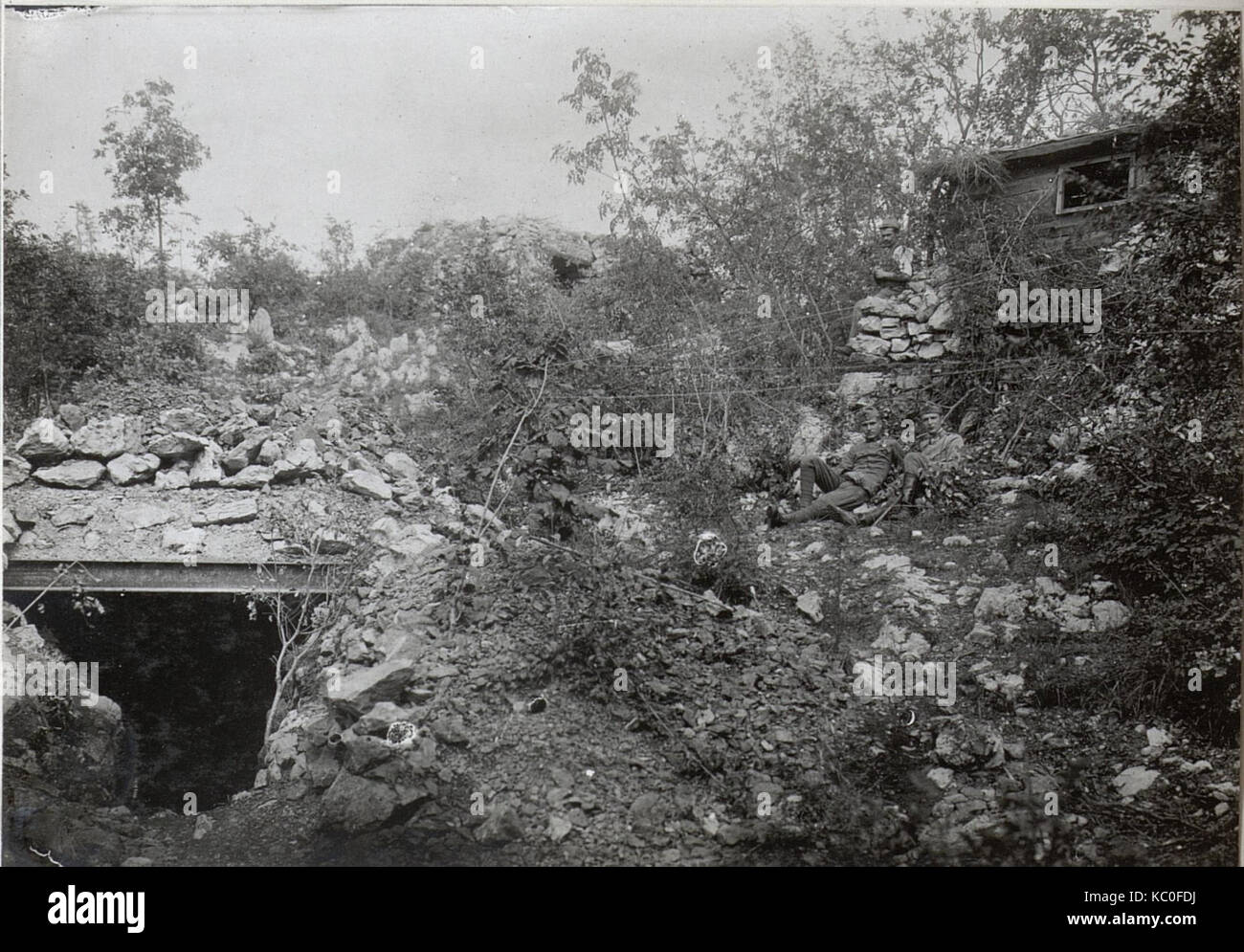 German trench system during wwi hi-res stock photography and images - Alamy