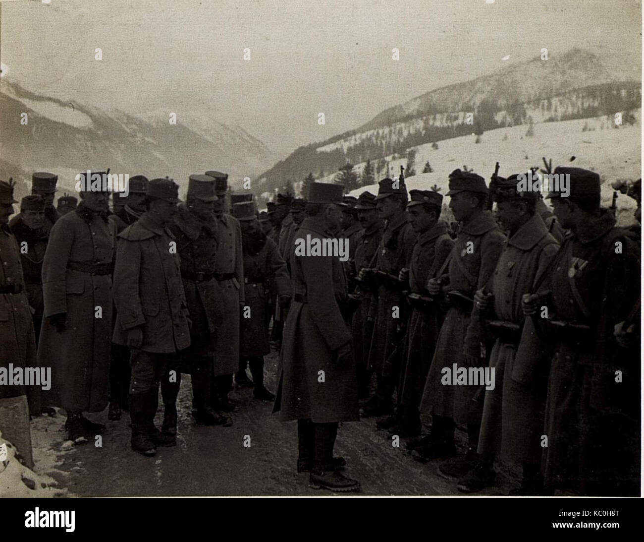 A speech by Colonel Covin to the troops of the Infantry Brigade I ...