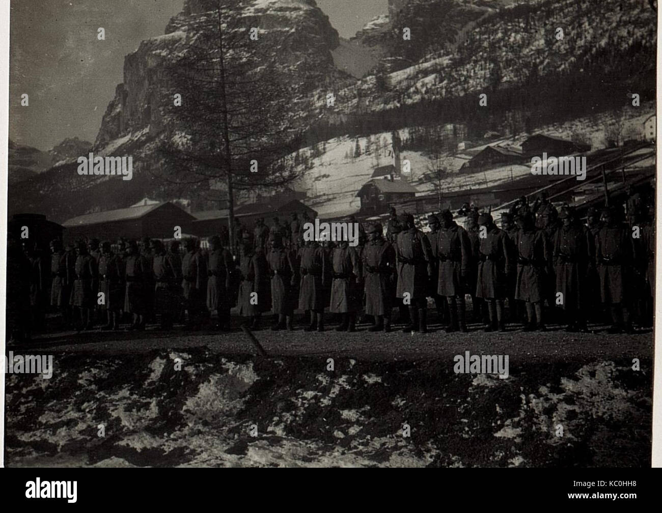 Feldmarschall Friedrich beim alten 14. Korps, Inspizierung in Stern ...