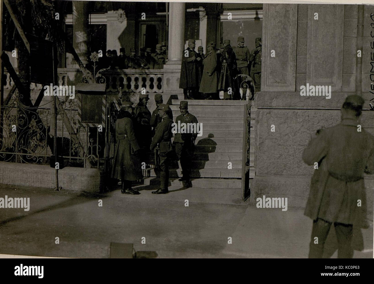 Besuch Sr.Kaisrl.Hoheit Erzh.Heinrich, Peter u. Josef Ferdinand, beim ...