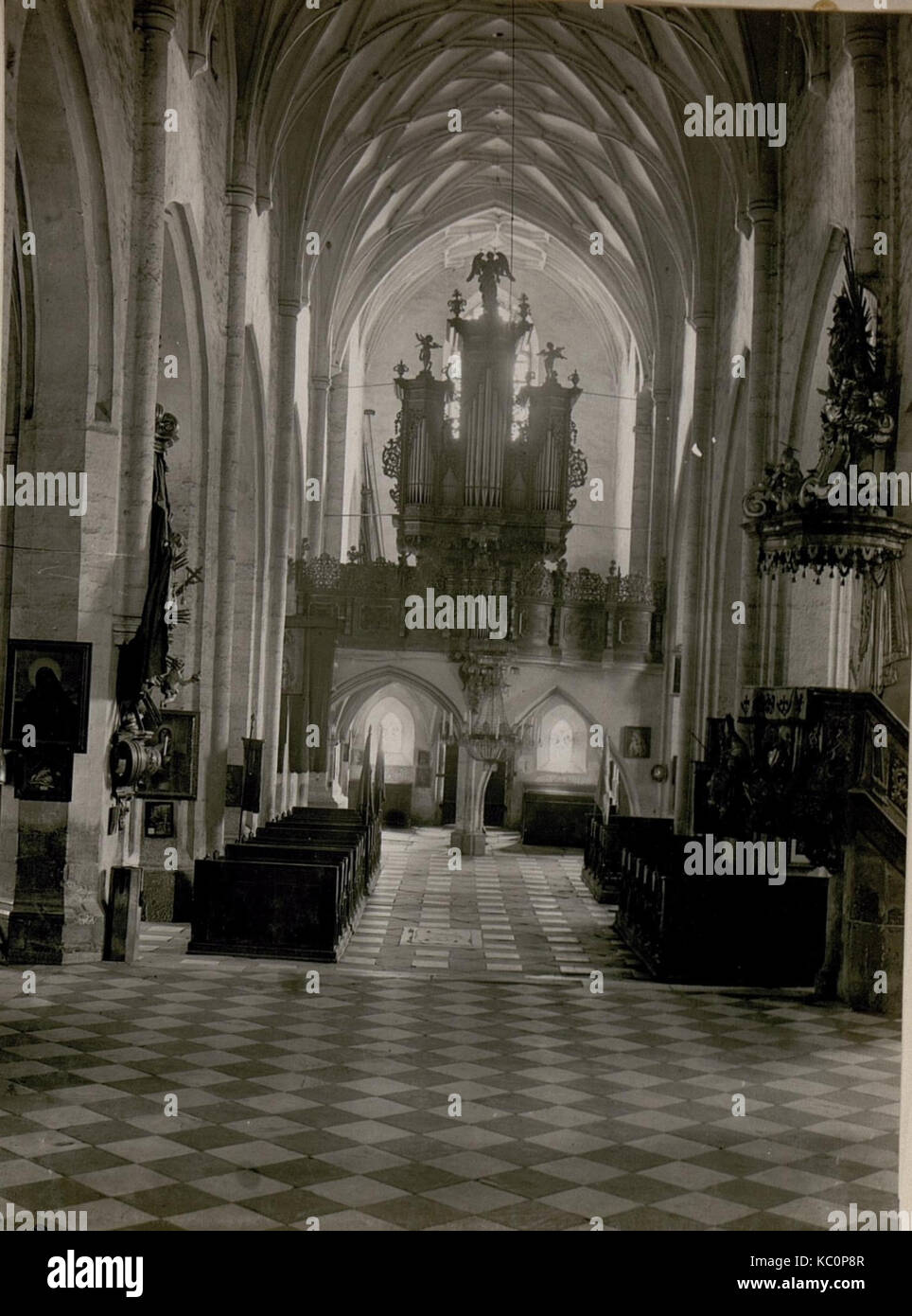Maria Saal, Pfarrkirche, Blick zum Orgelempor. (BildID 15509795 Stock ...