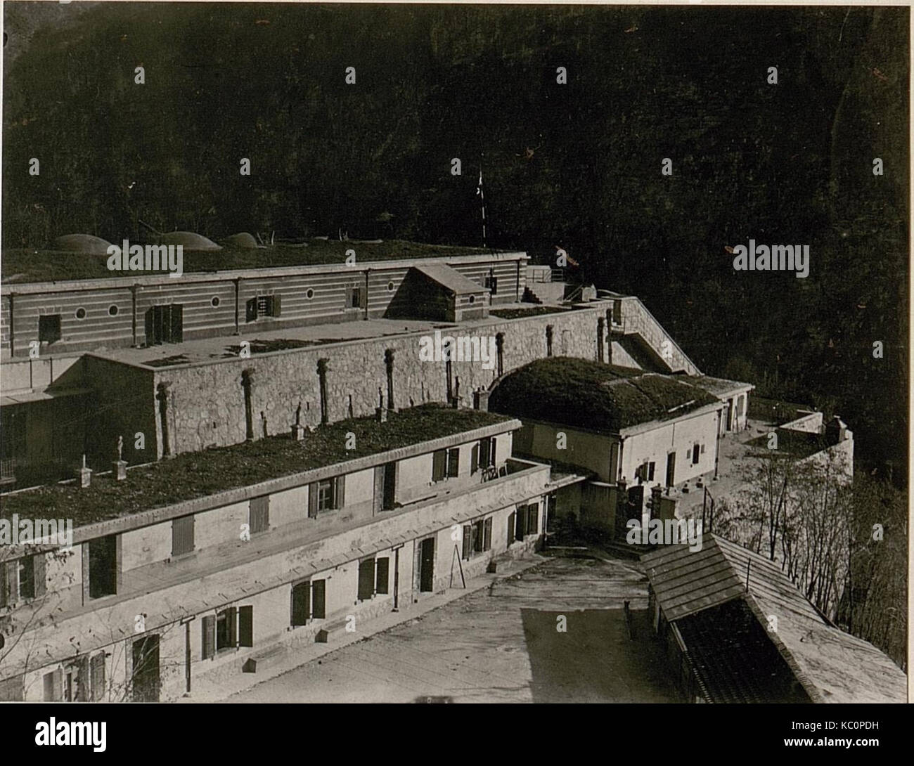 Festung Chiusaforte. (BildID 15507843 Stock Photo - Alamy