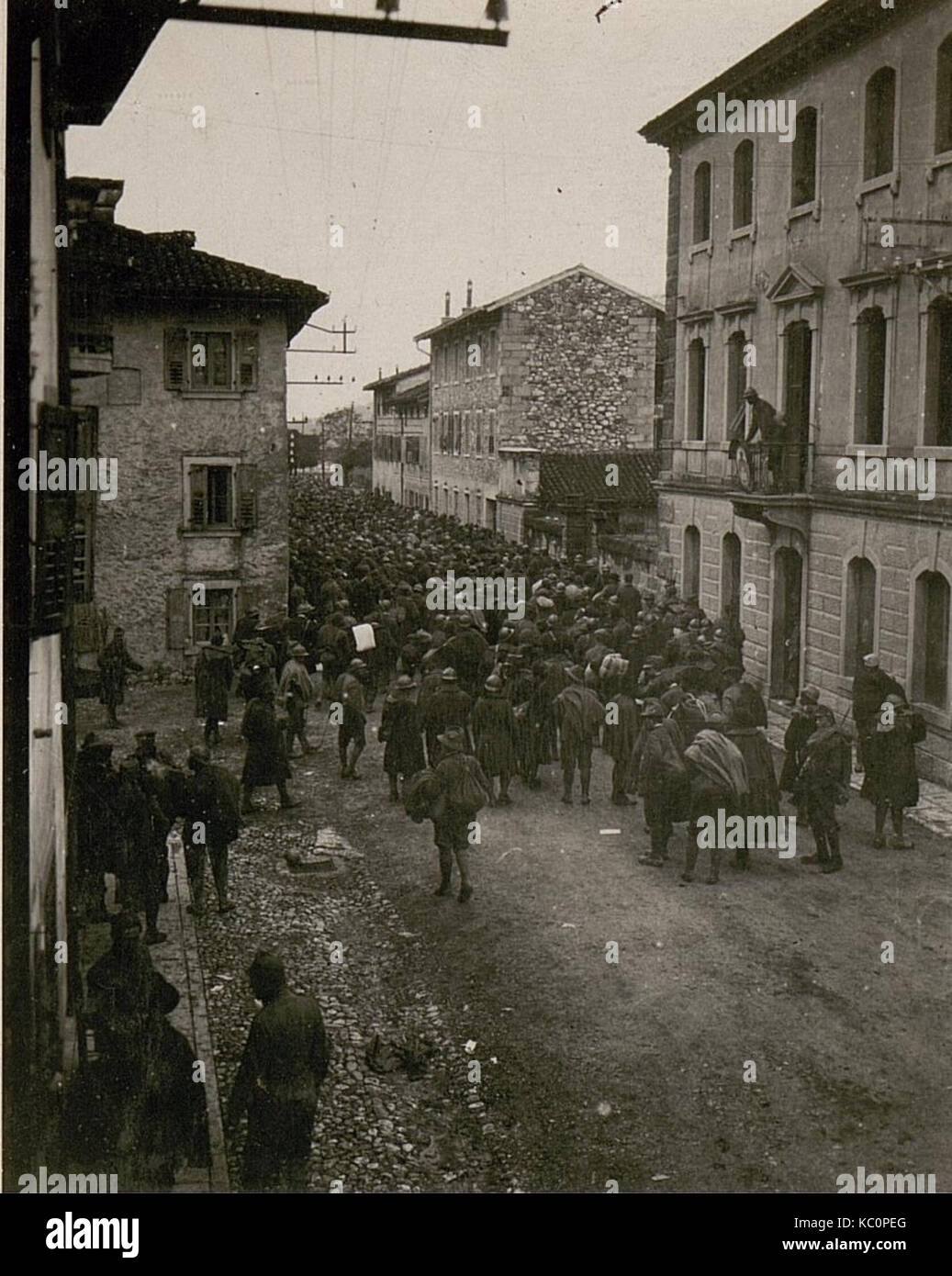 Gef.Italiener in Tolmezzo. (BildID 15507486 Stock Photo - Alamy