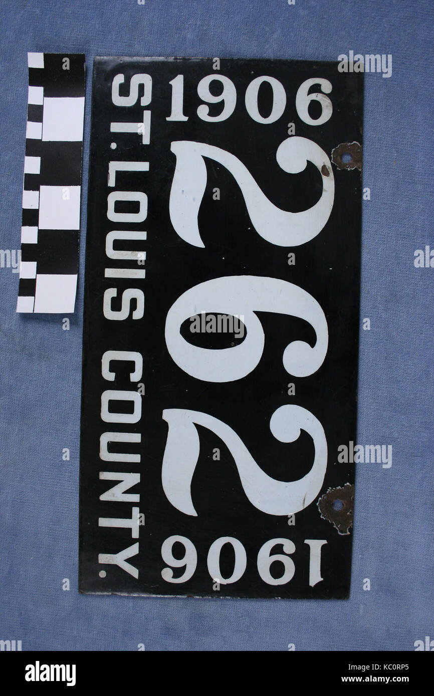 1906 registration hi-res stock photography and images - Alamy