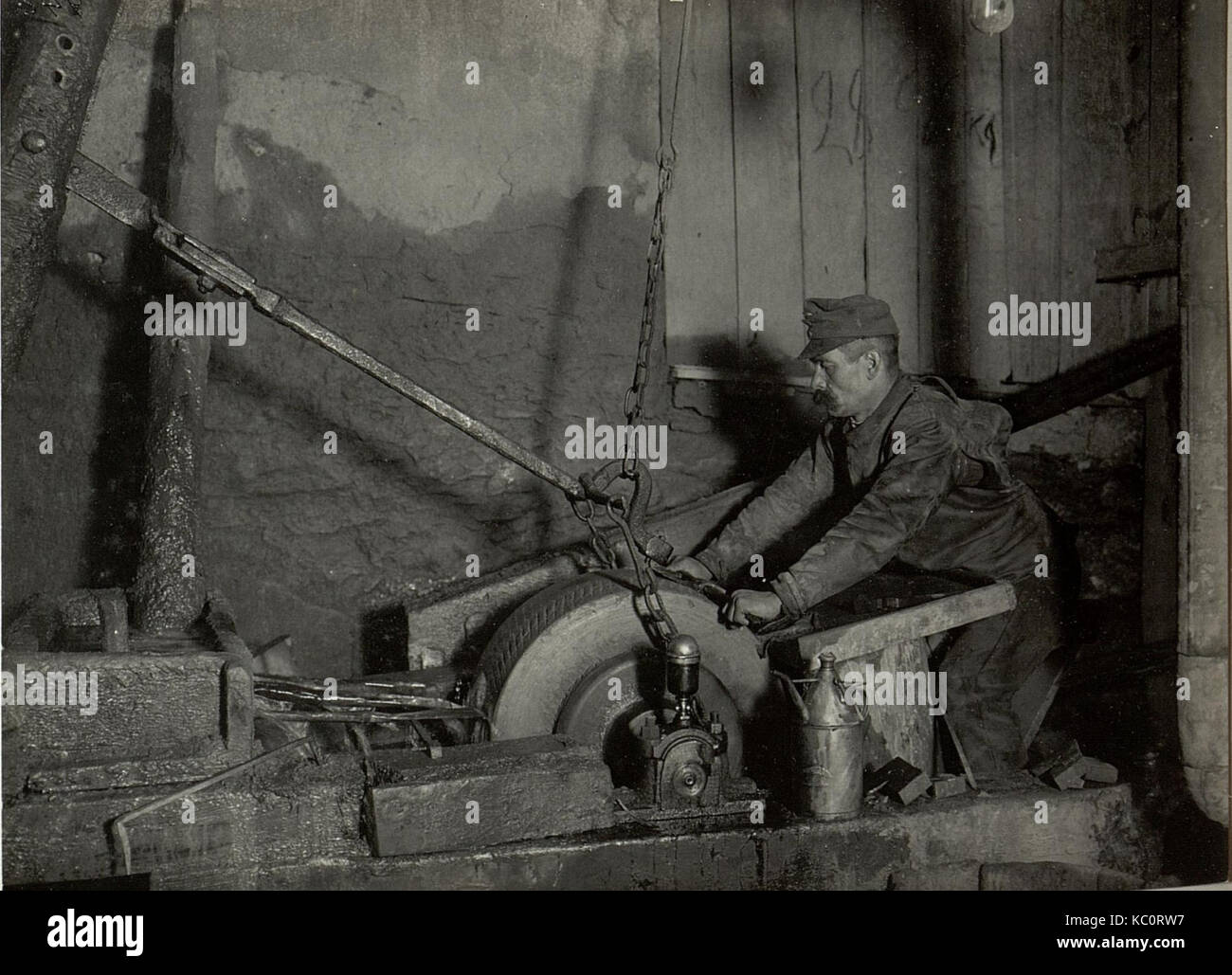 The image represents a mobile fortification depot, Nro. 7, used in ...