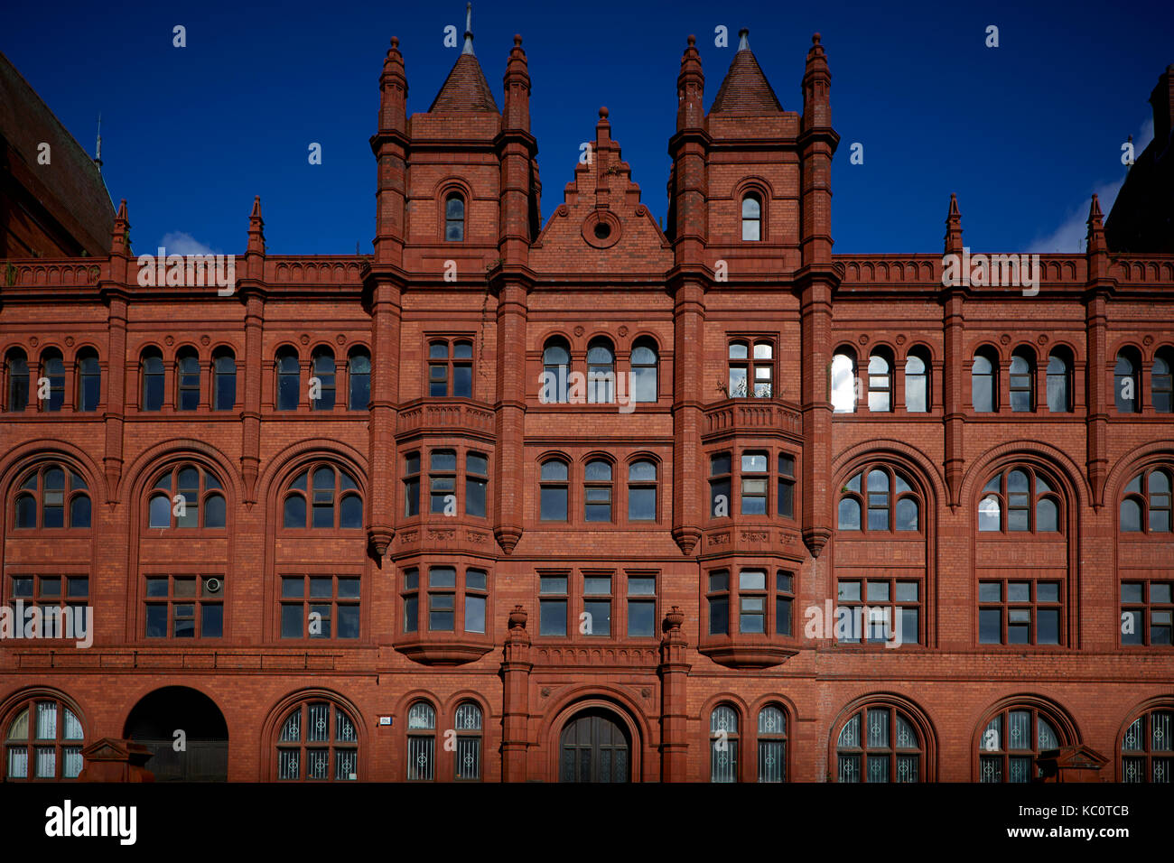 Grade II listed Red brick Duckworth's Essence Factory, Old Trafford ...