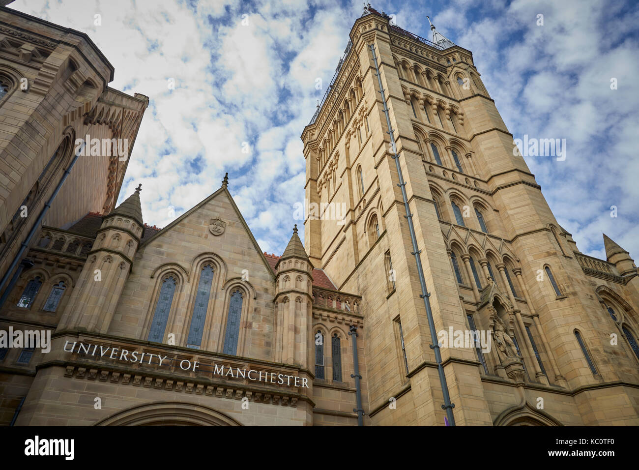 Manchester university old buildings hi-res stock photography and images ...