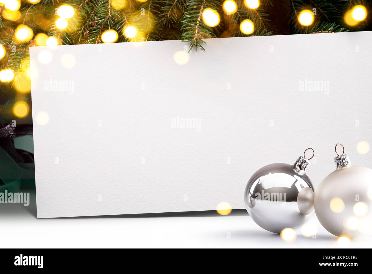 Art Christmas invitation background Stock Photo - Alamy