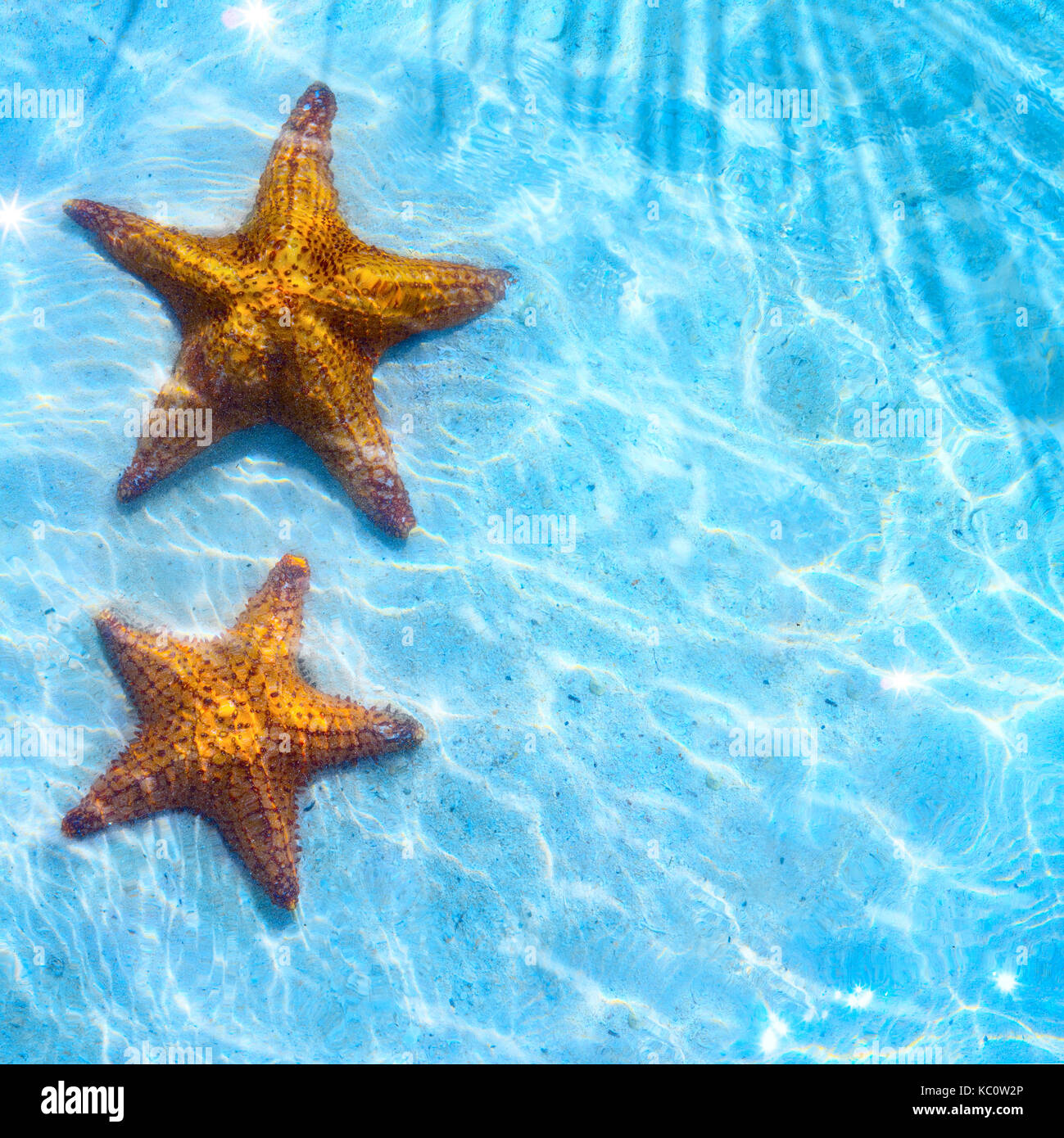 Abstract Blue sea Beach background Stock Photo - Alamy