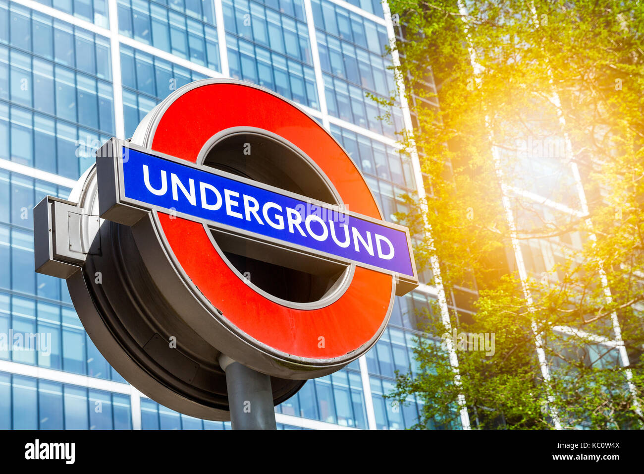 London underground logo hi-res stock photography and images - Alamy