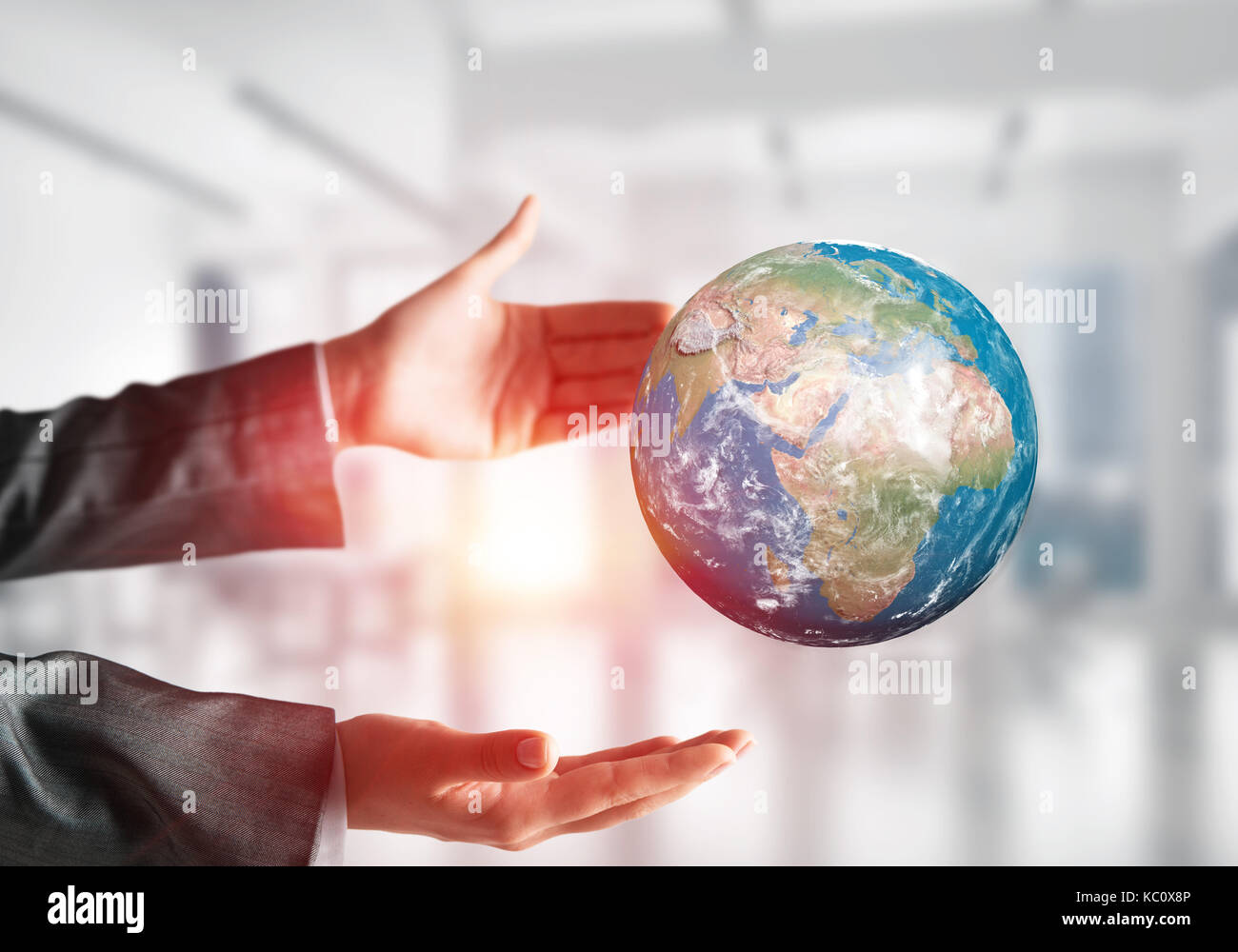 Global business, environment protection concepts Stock Photo - Alamy
