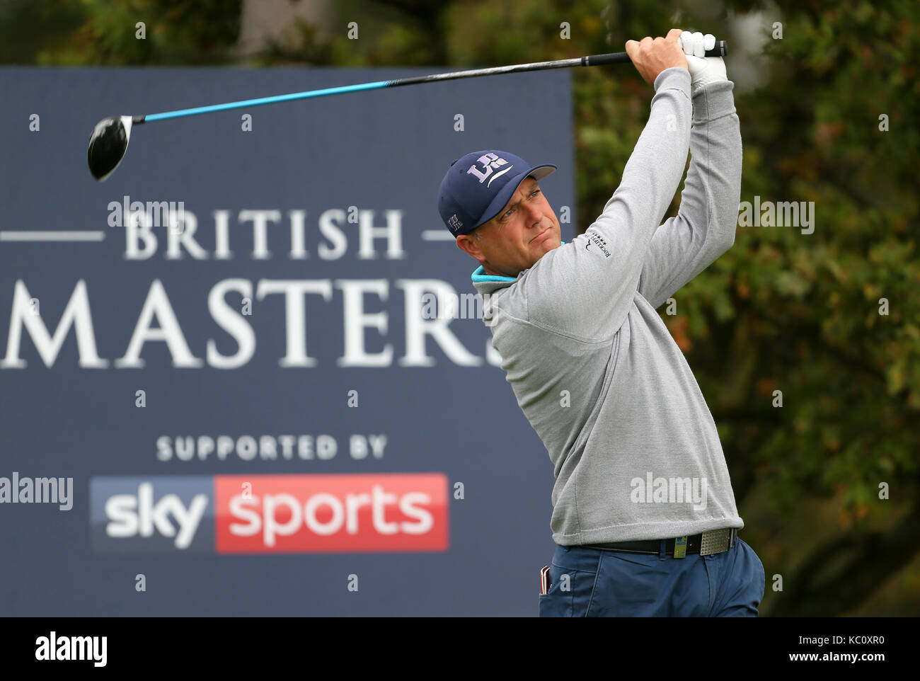England's Graeme Storm during day four of the British Masters at Close ...