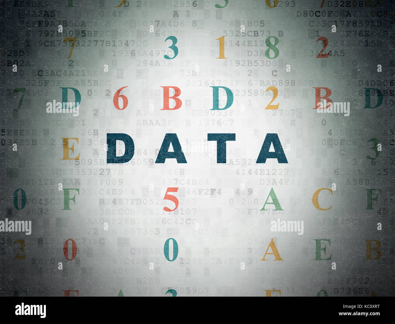 Data concept: Data on Digital Data Paper background Stock Photo - Alamy
