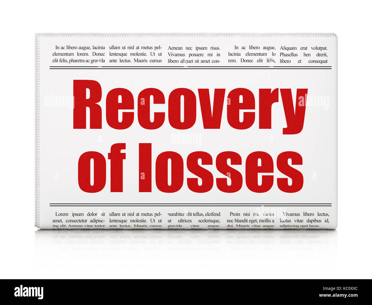 Recovery of losses hi-res stock photography and images - Alamy