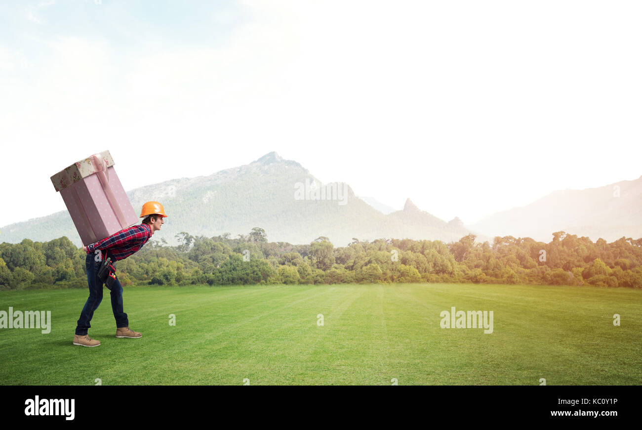 Delivery service concept Stock Photo - Alamy