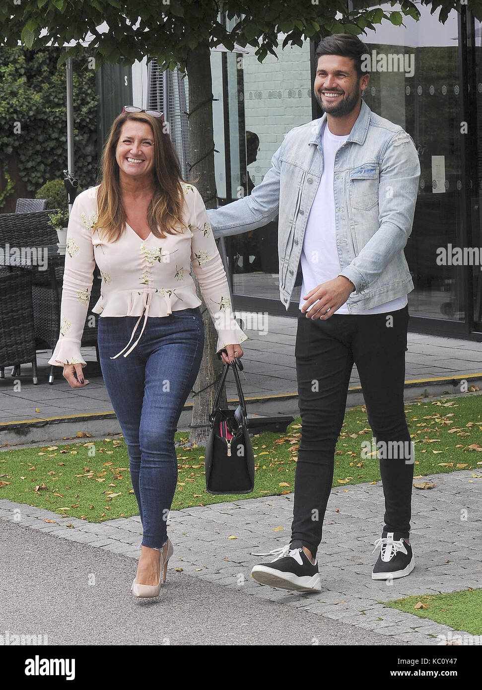 Dan Edgar and his mother Wendy, spotted filimg in Essex with James ...