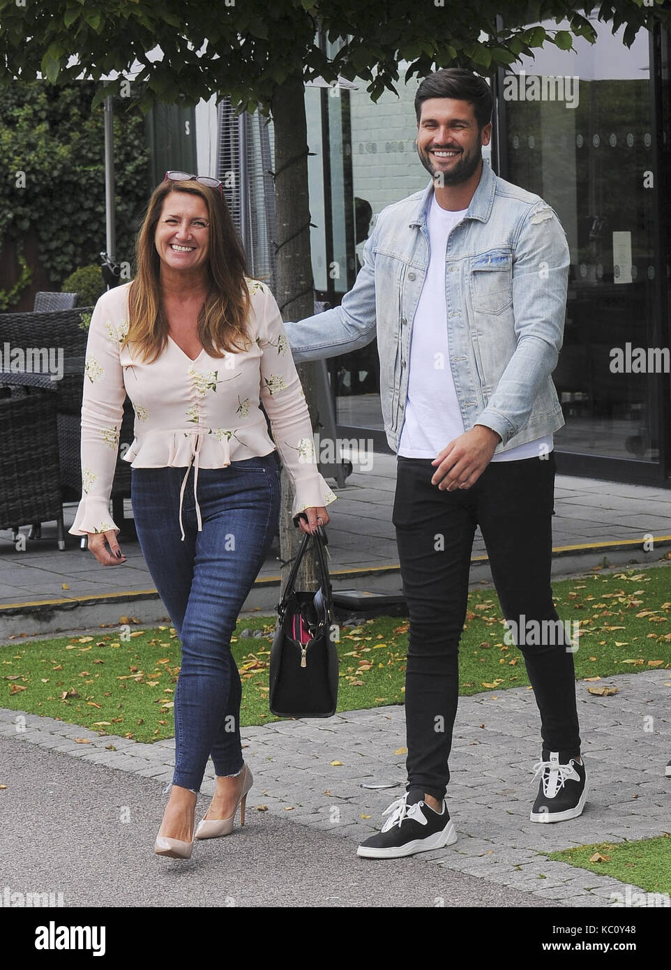 Dan Edgar and his mother Wendy, spotted filimg in Essex with James ...