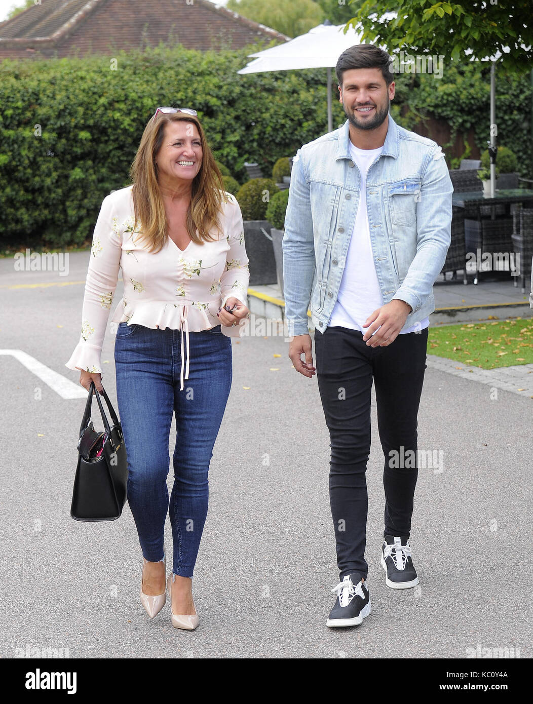 Dan Edgar and his mother Wendy, spotted filimg in Essex with James ...