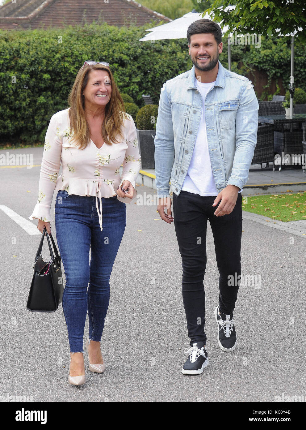Dan Edgar and his mother Wendy, spotted filimg in Essex with James ...