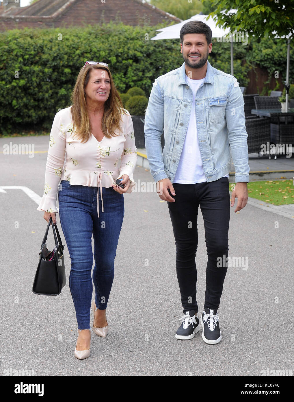 Dan Edgar and his mother Wendy, spotted filimg in Essex with James ...