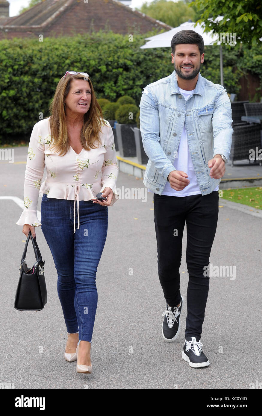 Dan Edgar and his mother Wendy, spotted filimg in Essex with James ...