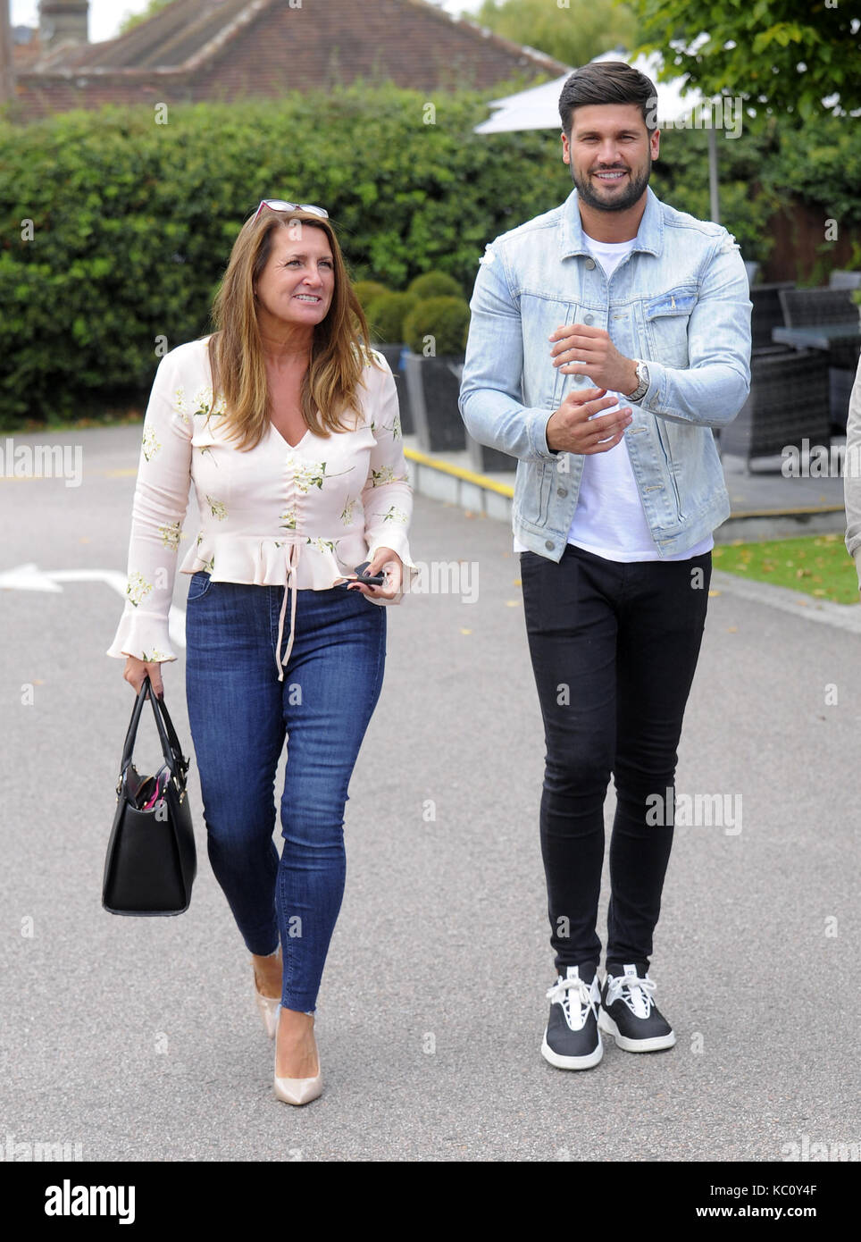 Dan Edgar and his mother Wendy, spotted filimg in Essex with James ...