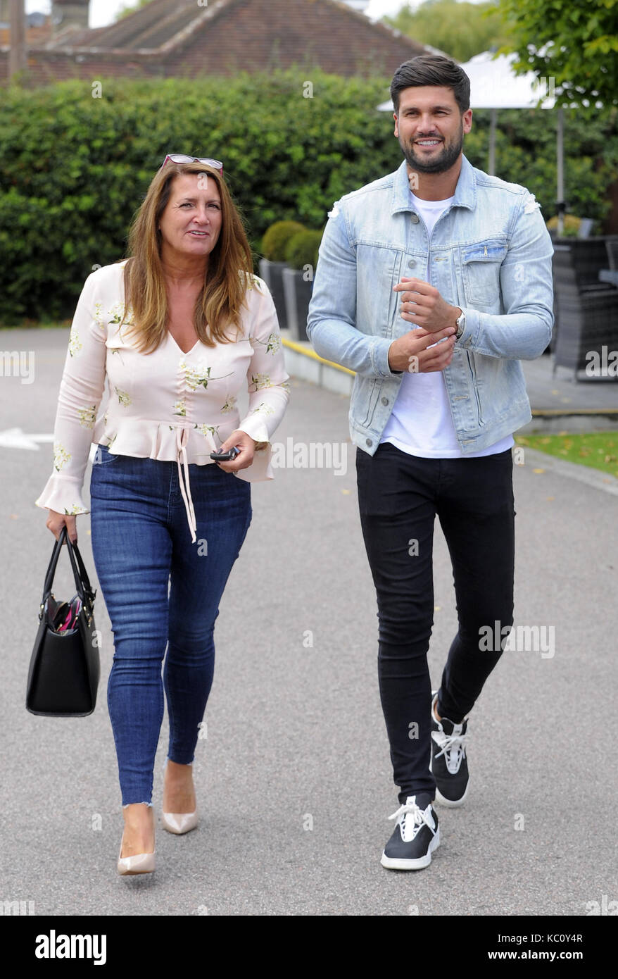 Dan Edgar and his mother Wendy, spotted filimg in Essex with James ...