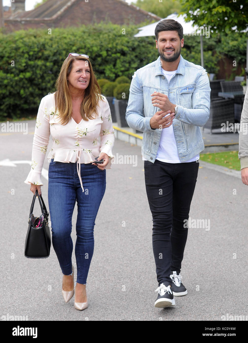 Dan Edgar and his mother Wendy, spotted filimg in Essex with James ...