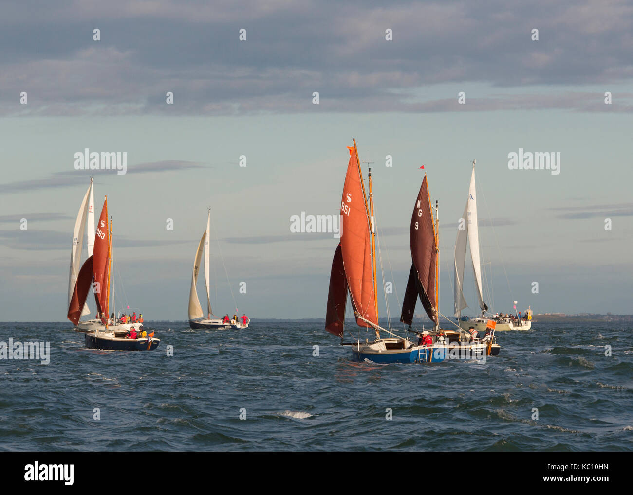 Gaff rigged sailboat hi-res stock photography and images - Alamy