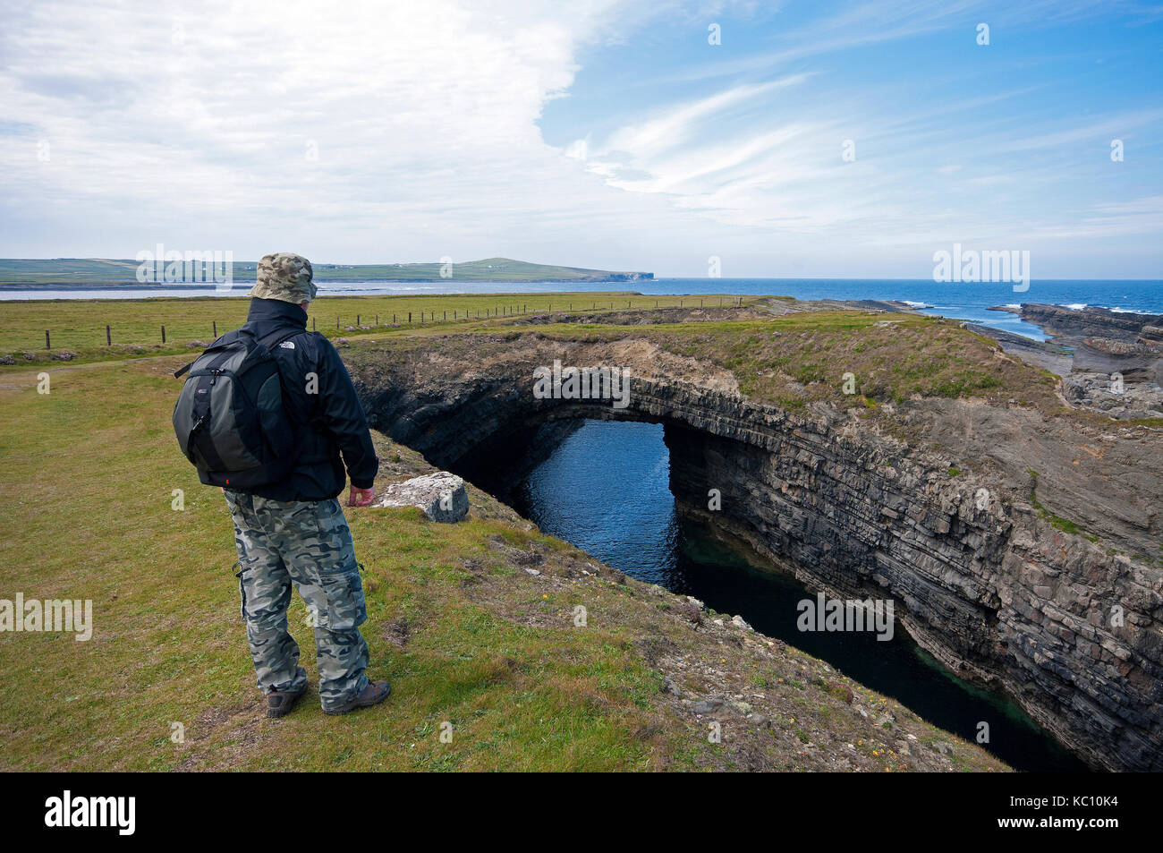 Bridges of Ross, Loop Head peninsula, County Clare, Ireland Stock Photo ...