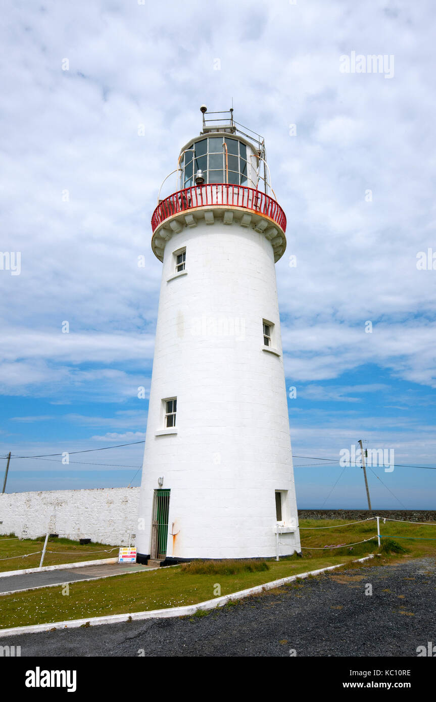 Loop Head lighthouse, Kilbaha South, Loop Head peninsula, County Clare ...